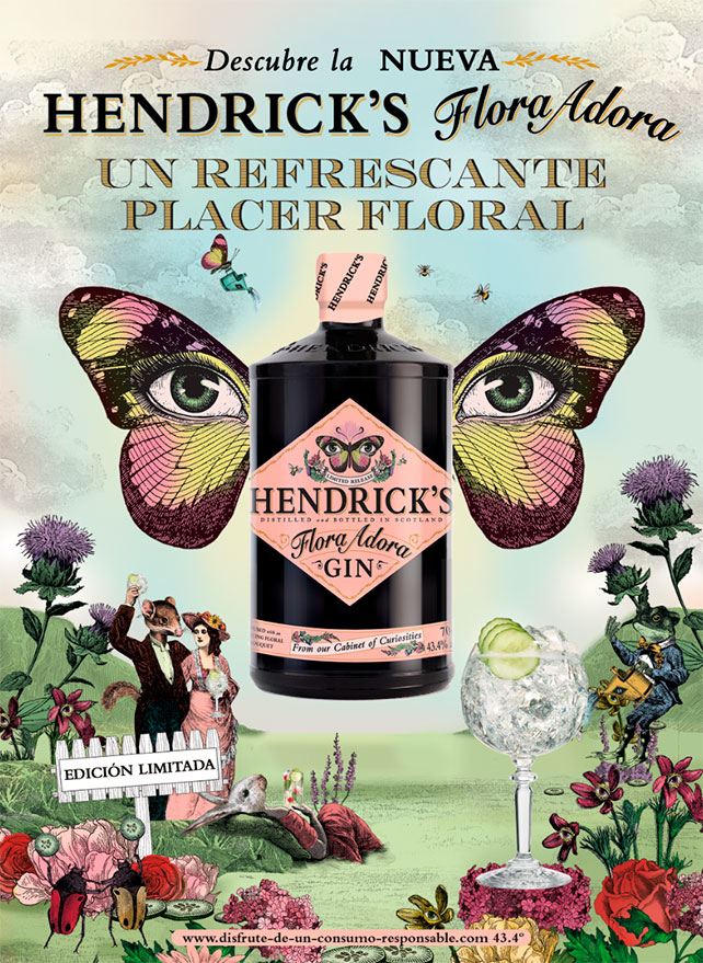 Flora Adora: El nuevo elixir botánico de Hendrick's Gin - Blog Vinopremier